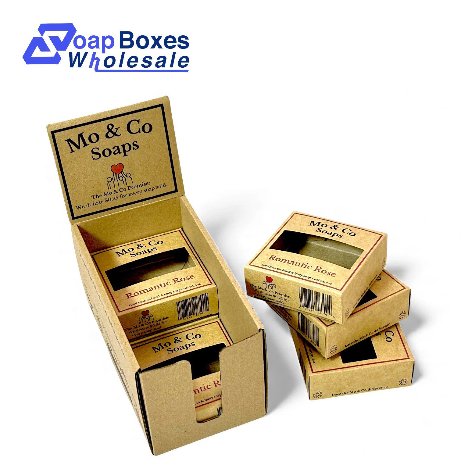 Kraft Soap Packaging | Custom Kraft Soap Boxes Wholesale USA